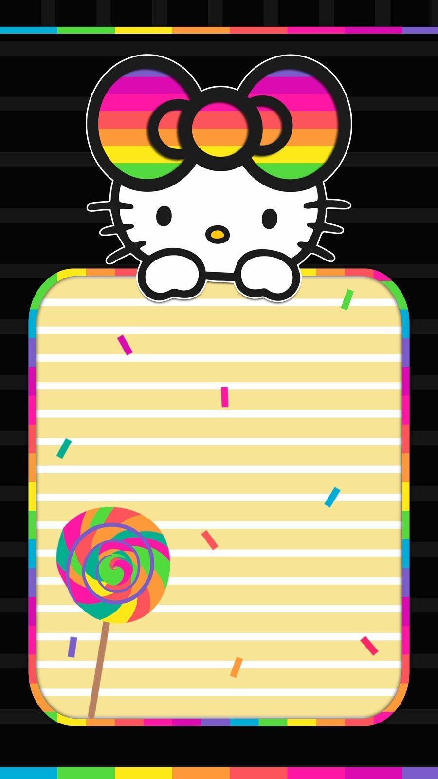 Colorful Hello Kitty Wallpapers - Top Free Colorful Hello Kitty ...