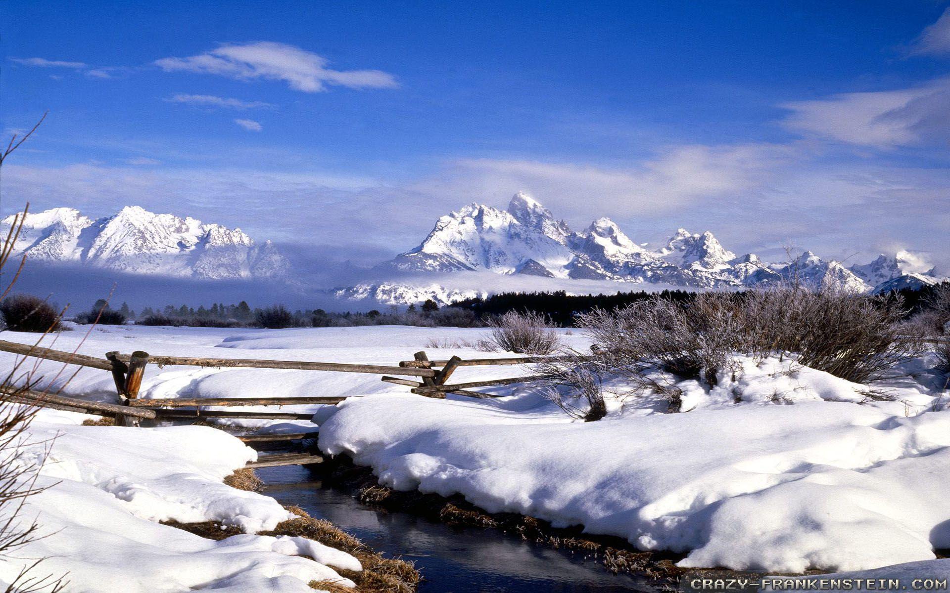 Winter Countryside Wallpapers - Top Free Winter Countryside Backgrounds ...