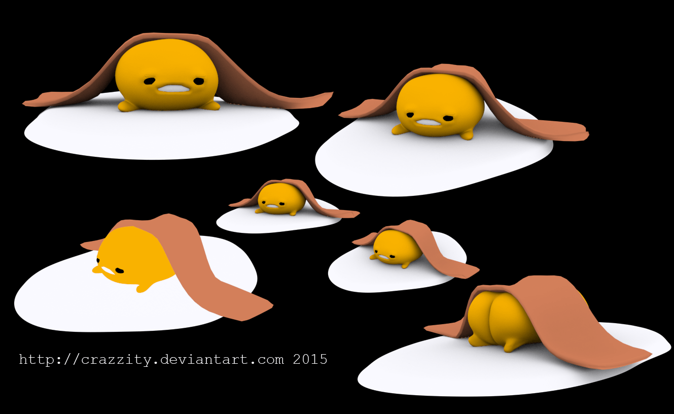 Gudetama 3D Wallpapers - Top Free Gudetama 3D Backgrounds - WallpaperAccess