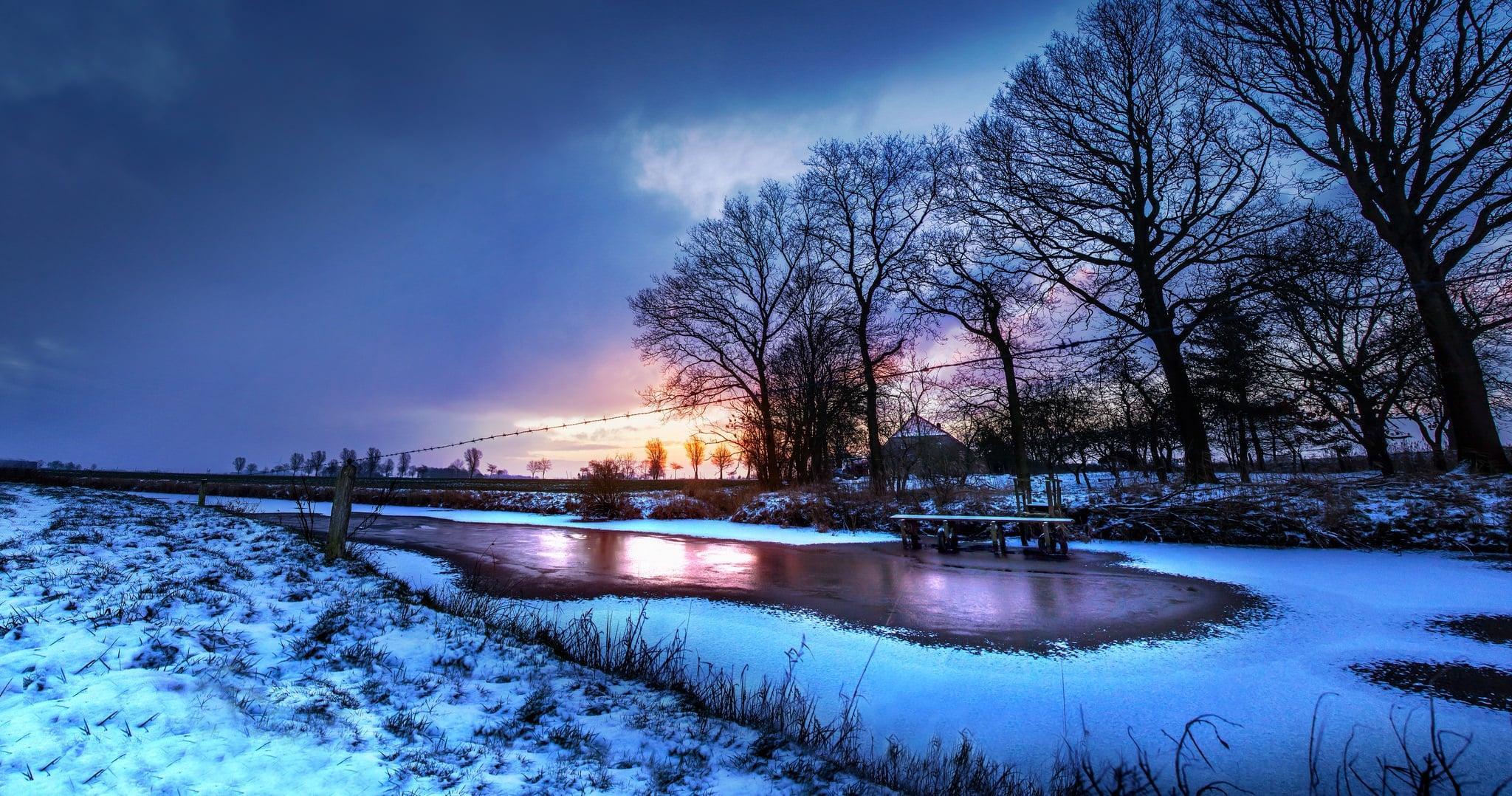 Winter Rural Wallpapers - Top Free Winter Rural Backgrounds ...