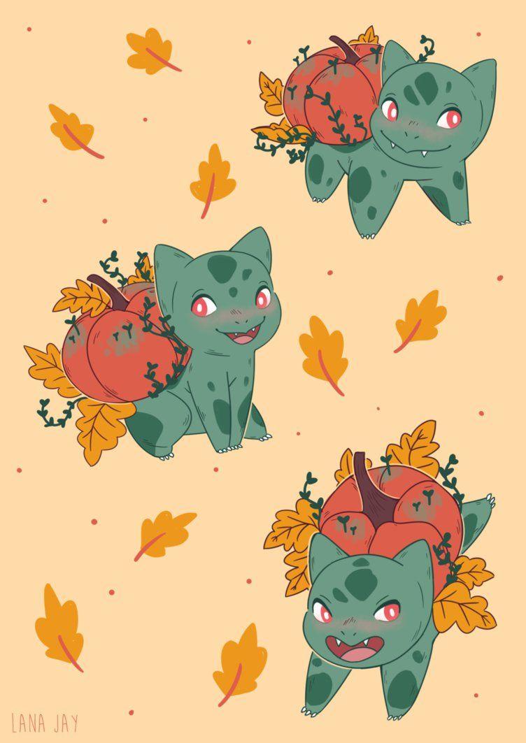 Pokemon Autumn Wallpapers - Top Free Pokemon Autumn Backgrounds ...