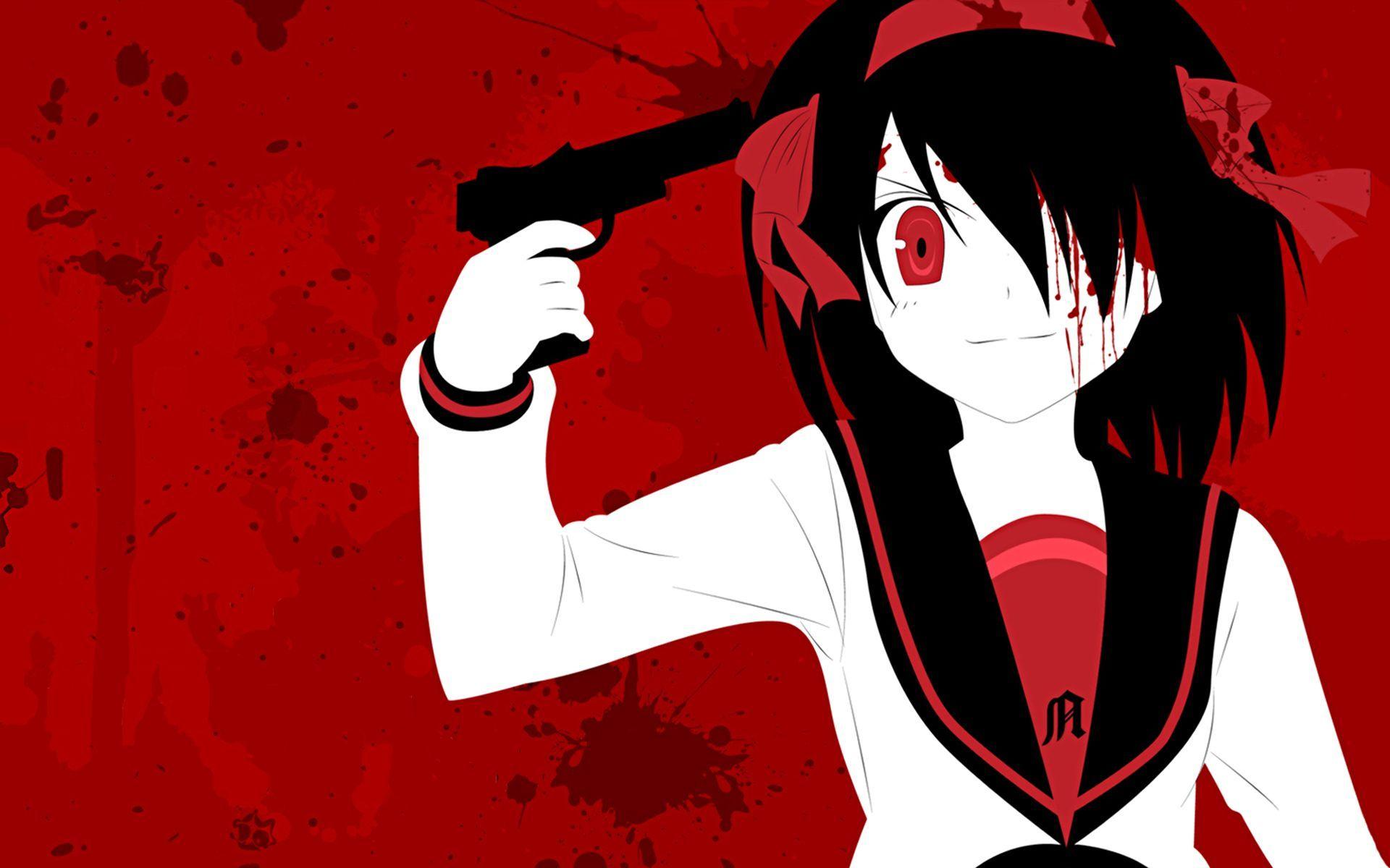 Anime Red Wallpapers - Top Free Anime Red Backgrounds - WallpaperAccess
