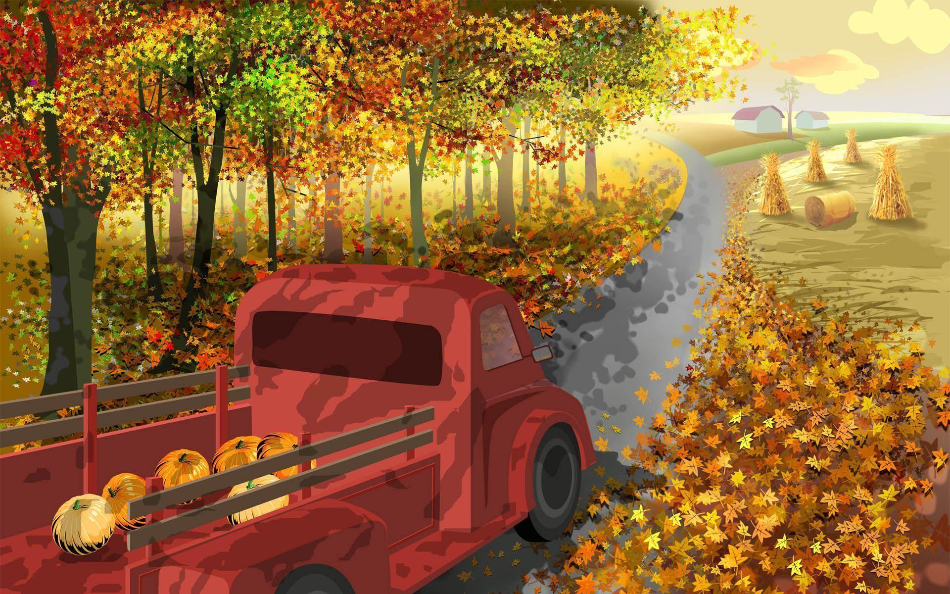 Cartoon Fall Wallpapers - Top Free Cartoon Fall Backgrounds ...