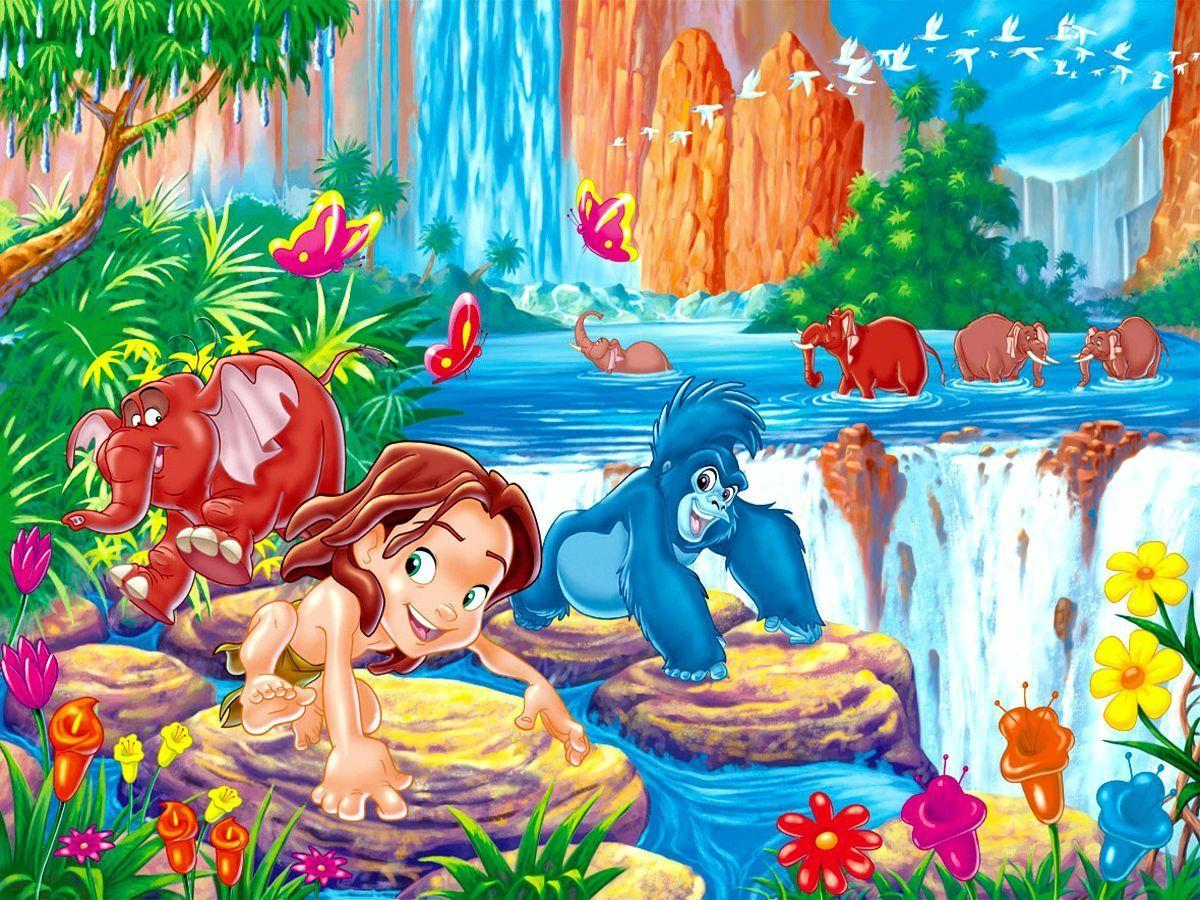 Tarzan Cartoon Wallpapers - Top Free Tarzan Cartoon Backgrounds ...