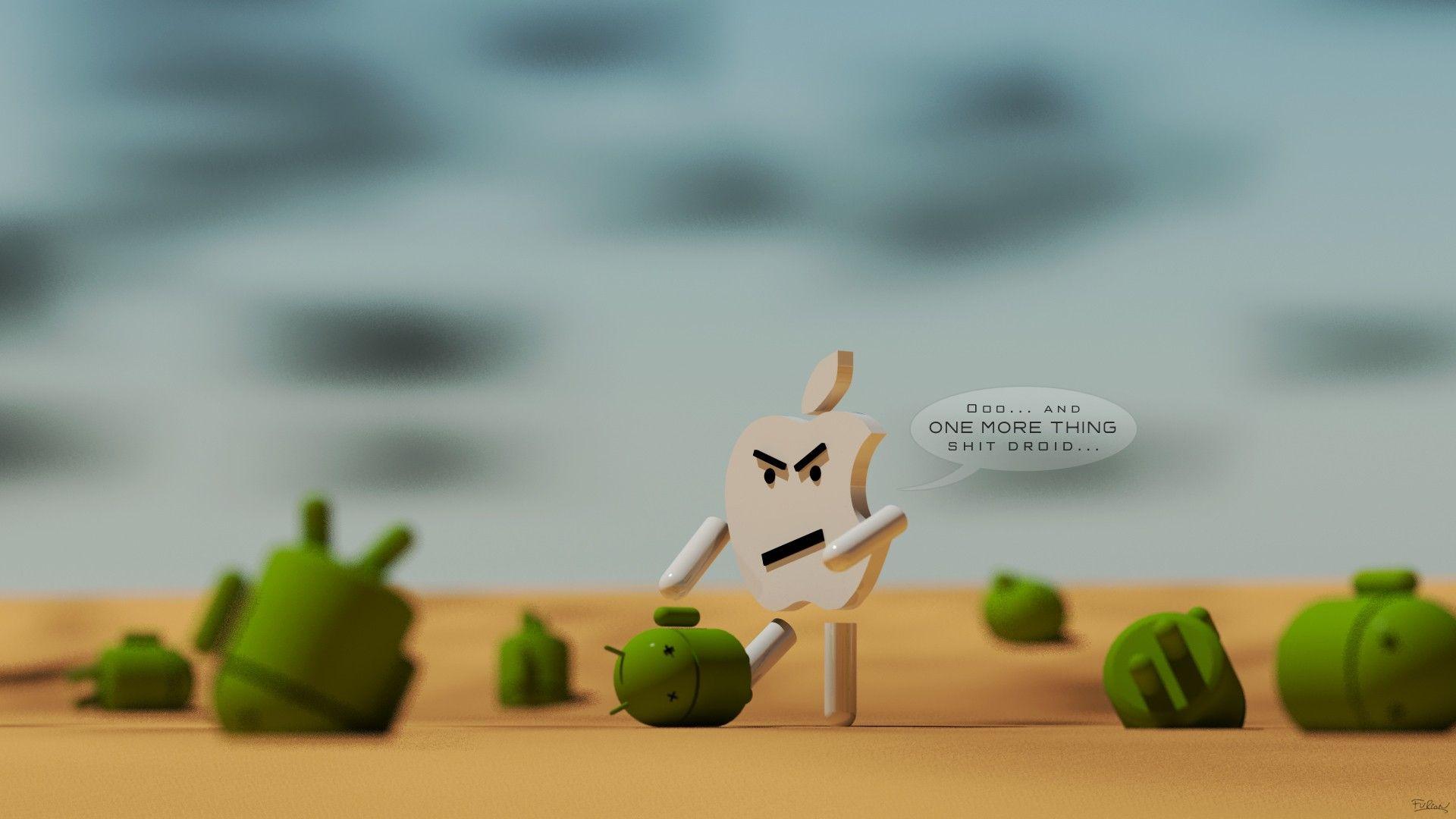 Android vs Apple Wallpapers - Top Free Android vs Apple Backgrounds ...