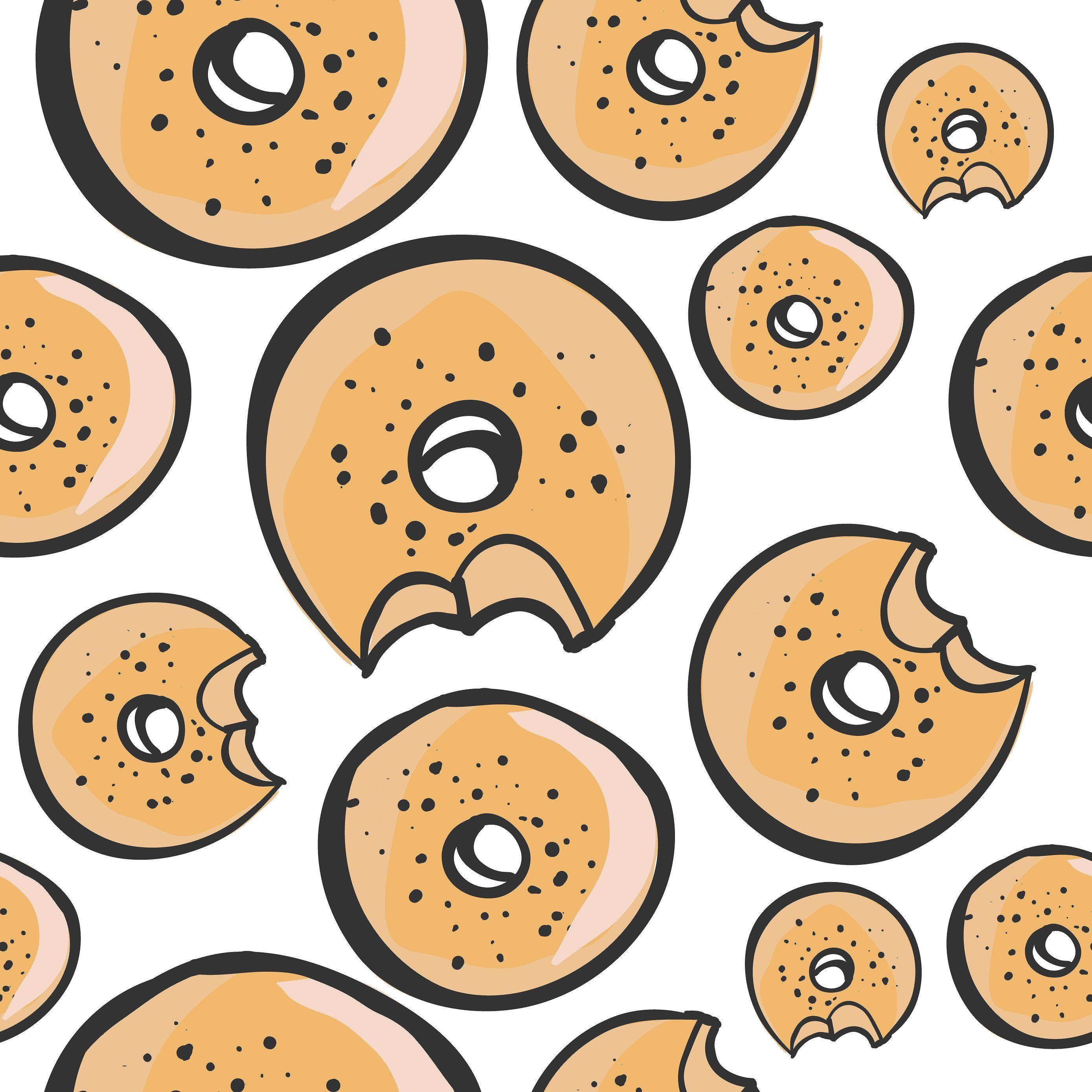 Bagel Wallpapers - Top Free Bagel Backgrounds - WallpaperAccess