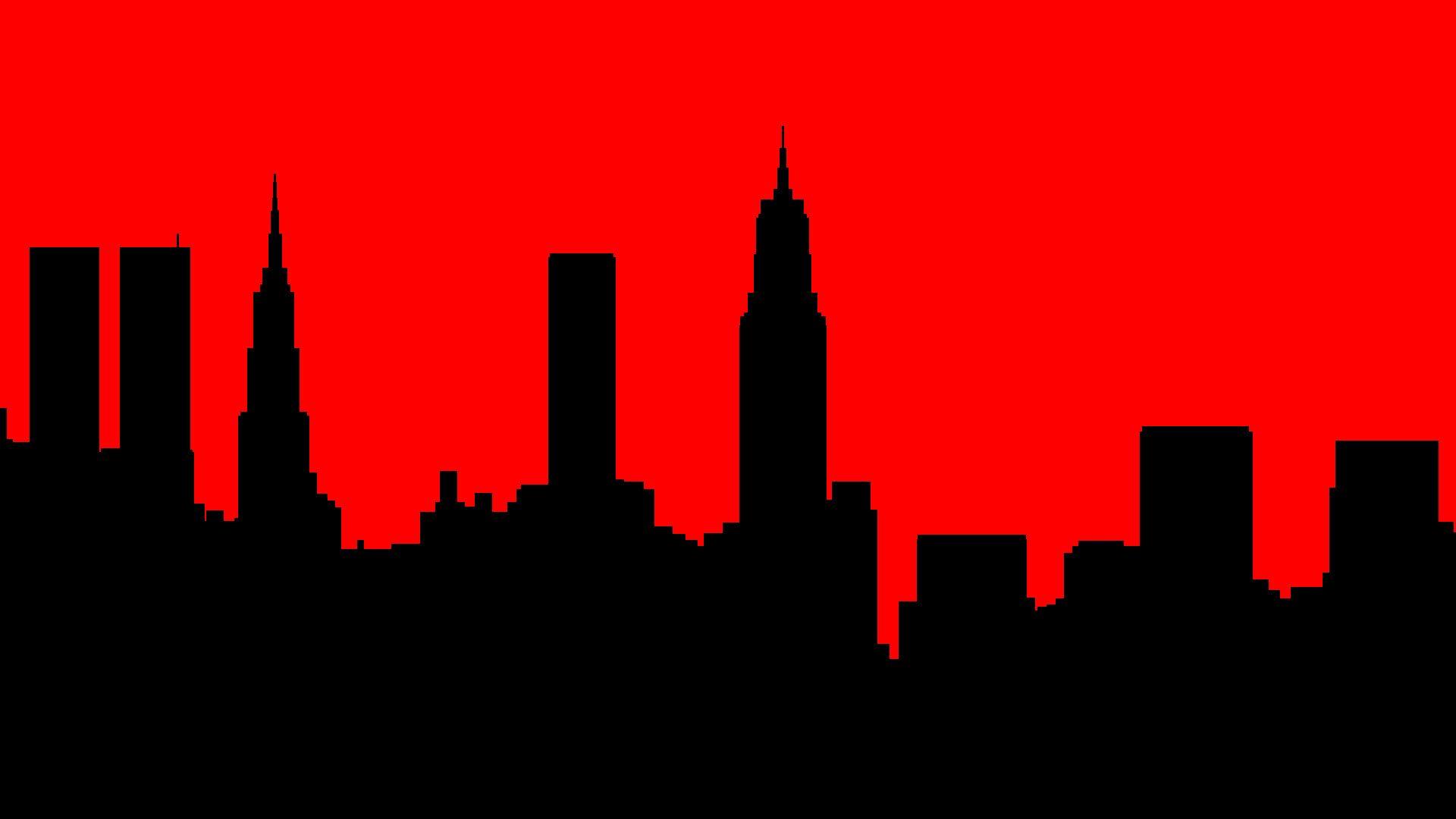 Red Skyline Wallpapers - Top Free Red Skyline Backgrounds - WallpaperAccess