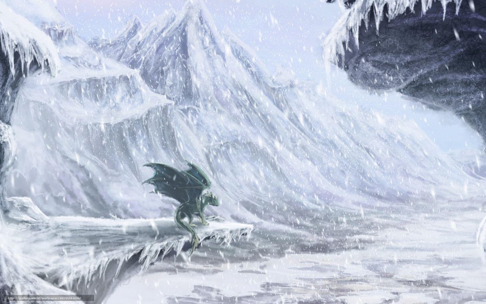 Winter Dragon Wallpapers - Top Free Winter Dragon Backgrounds ...
