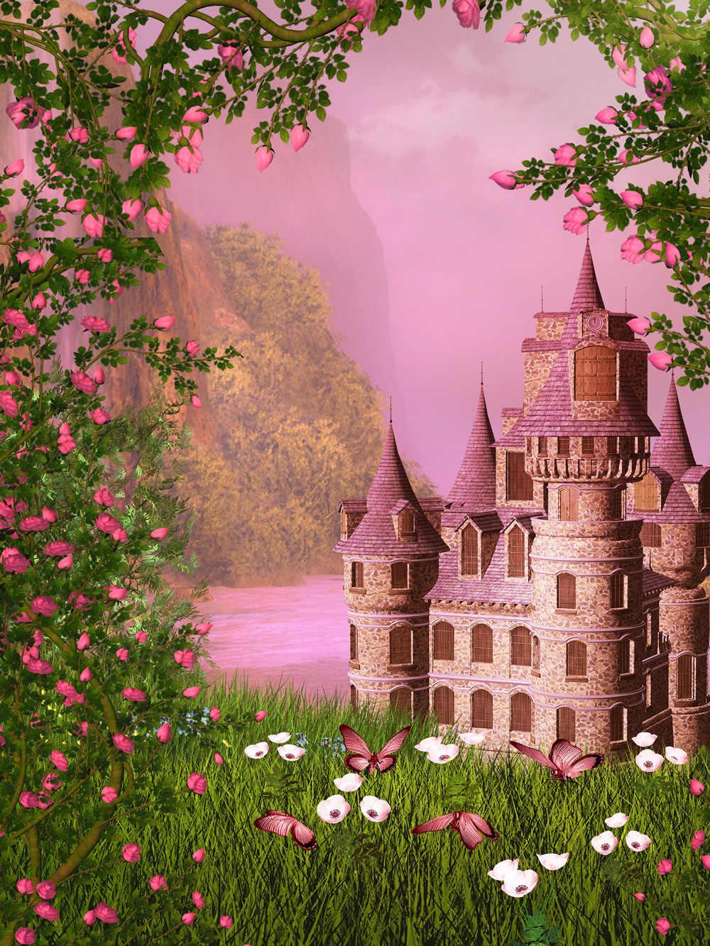 Pink Castle Wallpapers - Top Free Pink Castle Backgrounds - WallpaperAccess