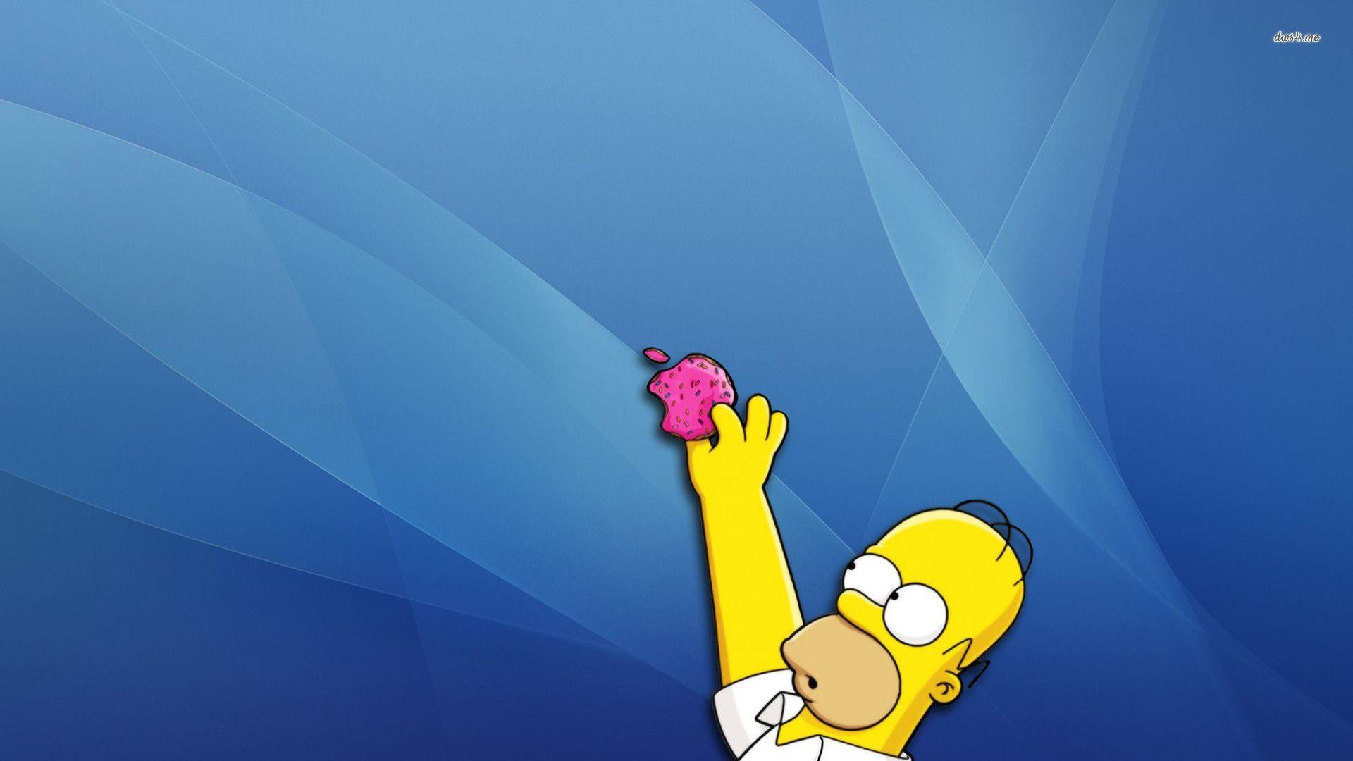 Simpsons Apple Wallpapers - Top Free Simpsons Apple Backgrounds ...