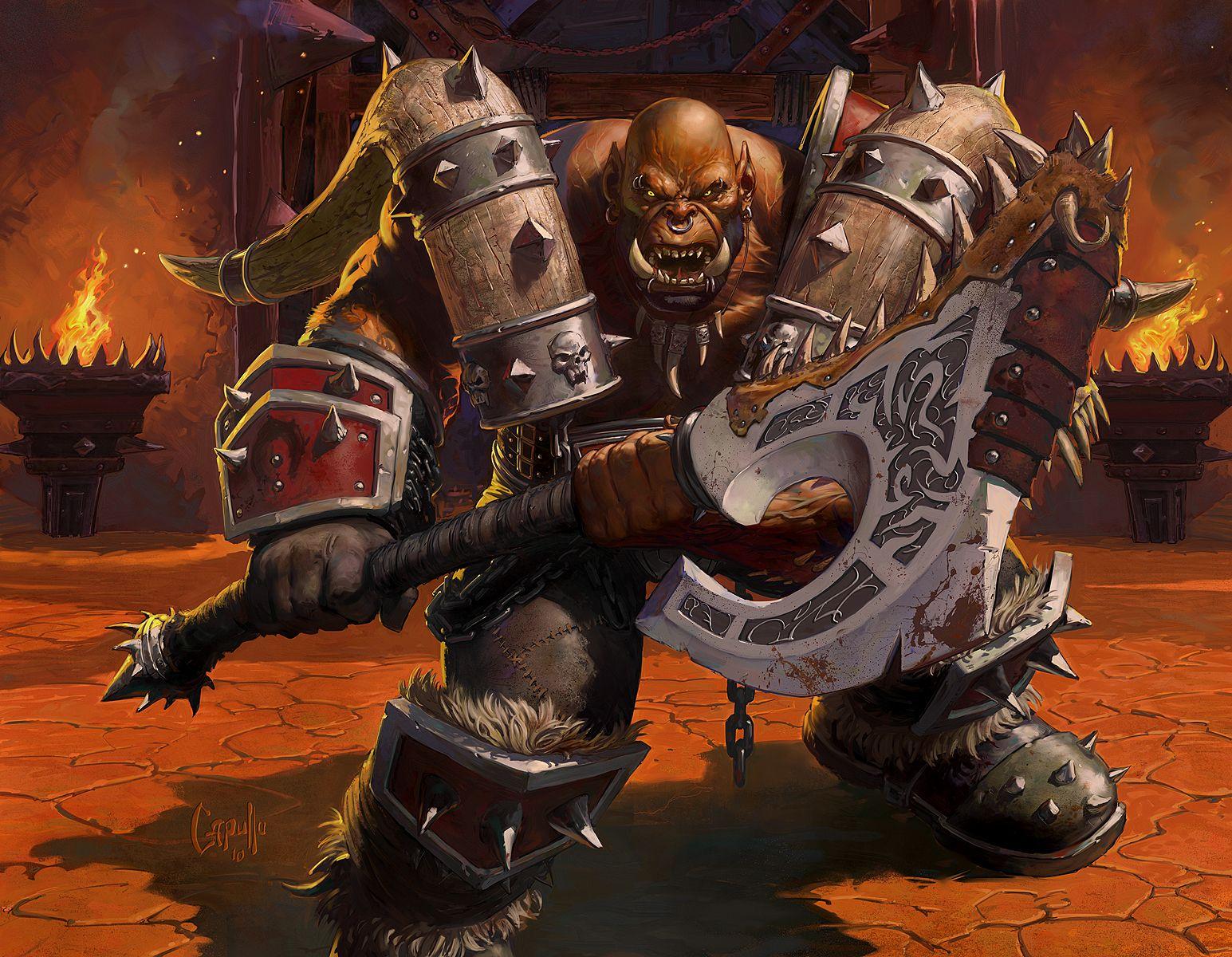Garrosh Hellscream Wallpapers - Top Free Garrosh Hellscream Backgrounds - WallpaperAccess