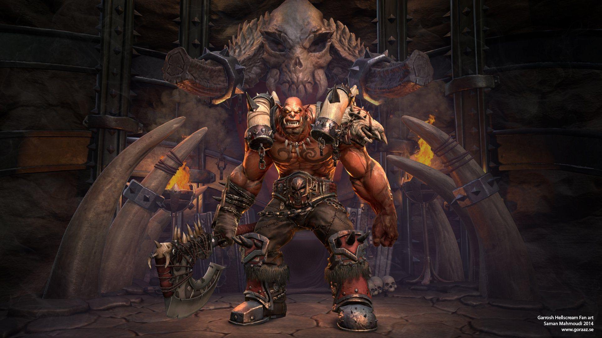 Garrosh Hellscream Wallpapers - Top Free Garrosh Hellscream Backgrounds - WallpaperAccess