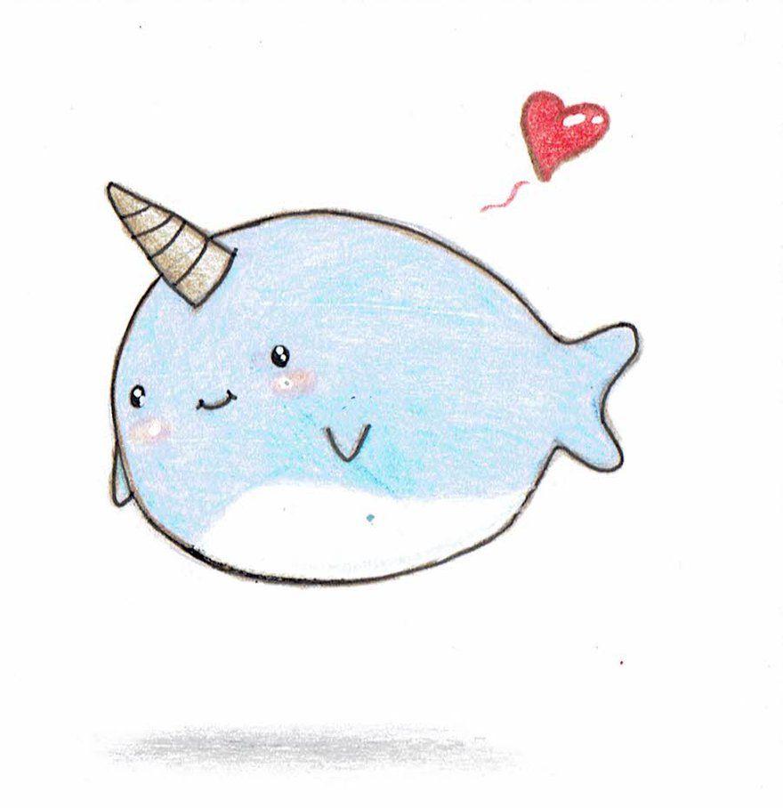 Kawaii Narwhal Wallpapers - Top Free Kawaii Narwhal Backgrounds ...