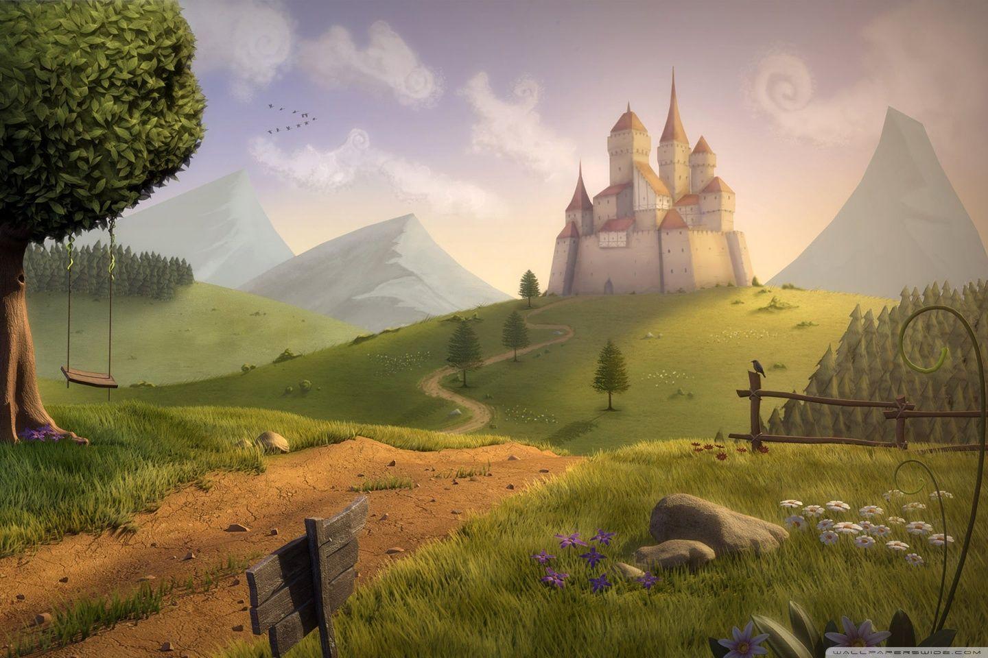 Castle Landscape Wallpapers - Top Free Castle Landscape Backgrounds ...