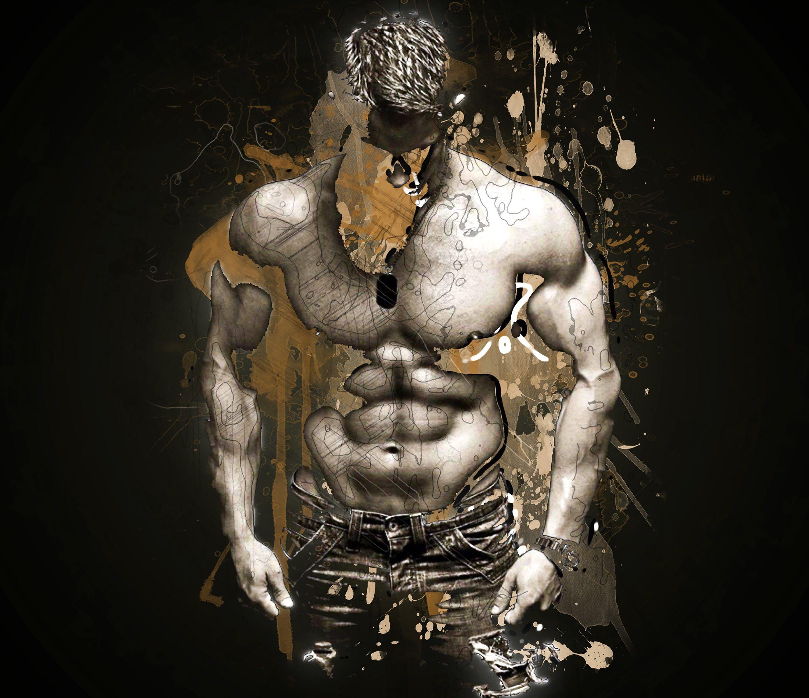 Muscle Man Wallpapers - Top Free Muscle Man Backgrounds - WallpaperAccess