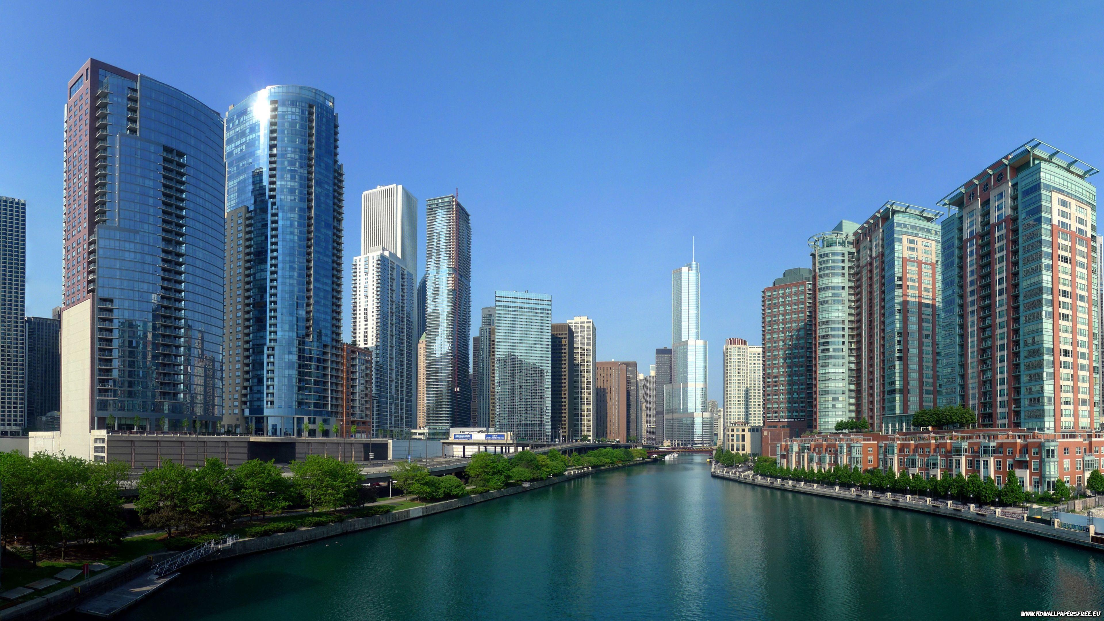 Chicago Downtown Wallpapers - Top Free Chicago Downtown Backgrounds ...