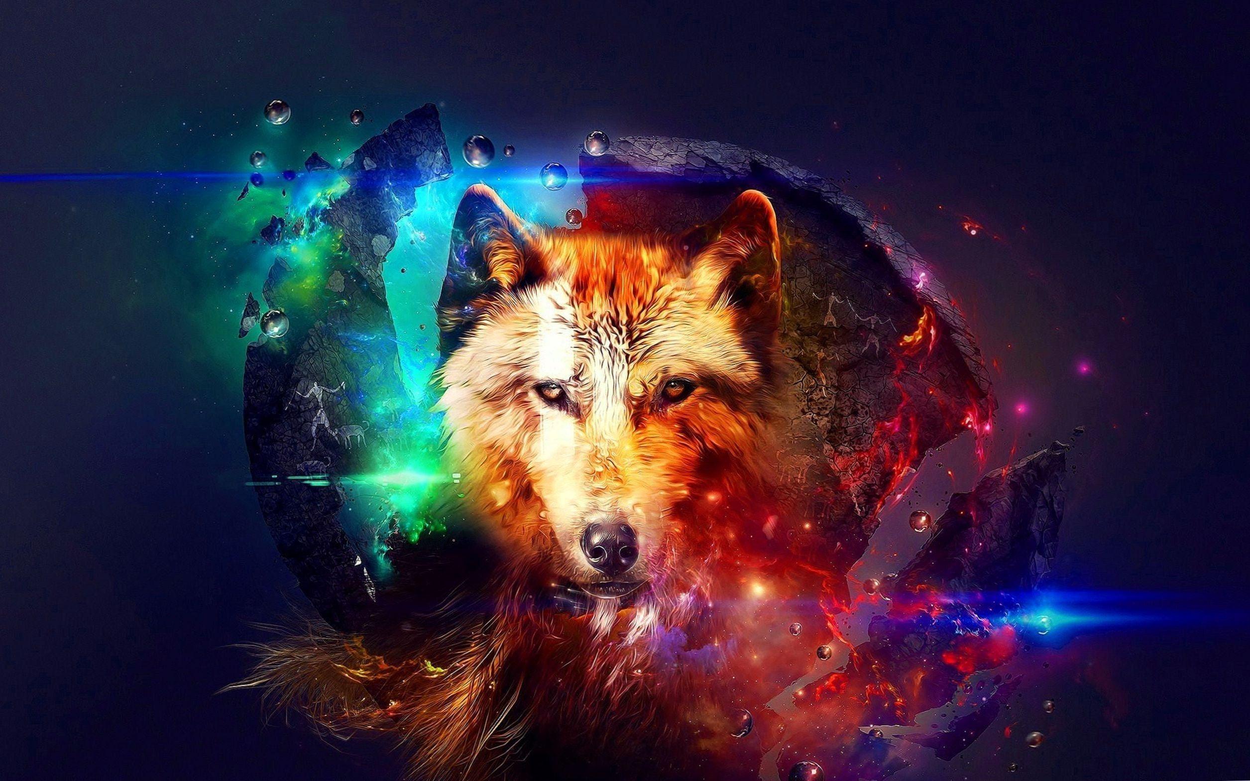 HD Fire Wolf Wallpapers - Top Free HD Fire Wolf Backgrounds ...