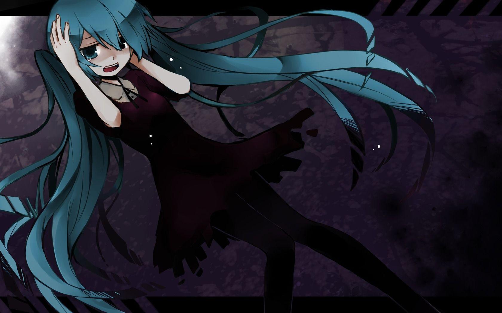 Dark Hatsune Miku Wallpapers - Top Free Dark Hatsune Miku Backgrounds ...