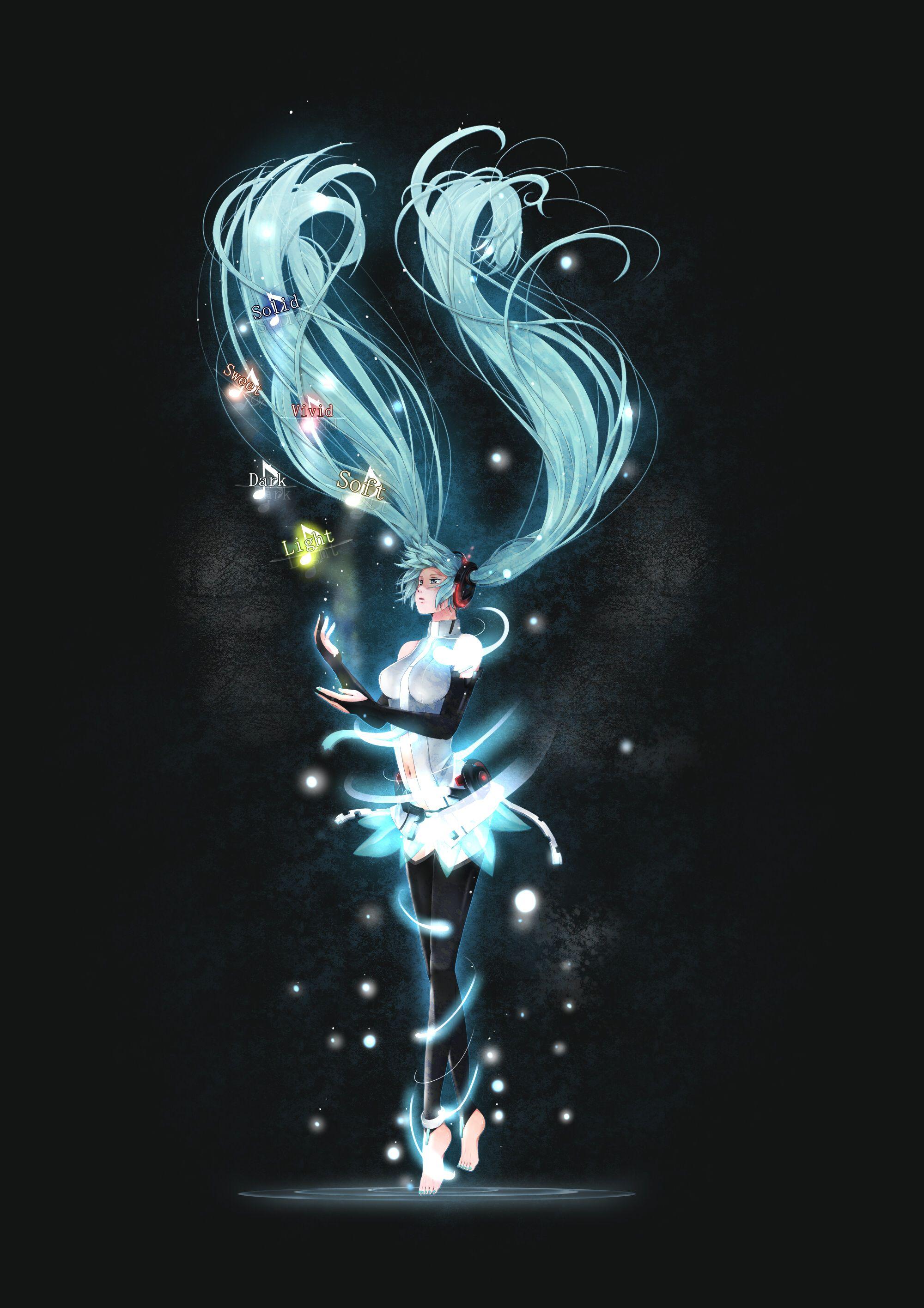 Dark Hatsune Miku Wallpapers - Top Free Dark Hatsune Miku Backgrounds ...