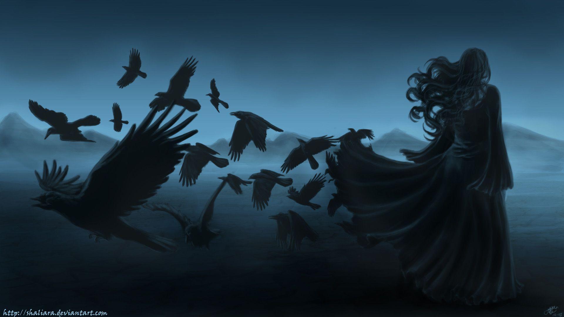 Black Raven Wallpapers - Top Free Black Raven Backgrounds - WallpaperAccess