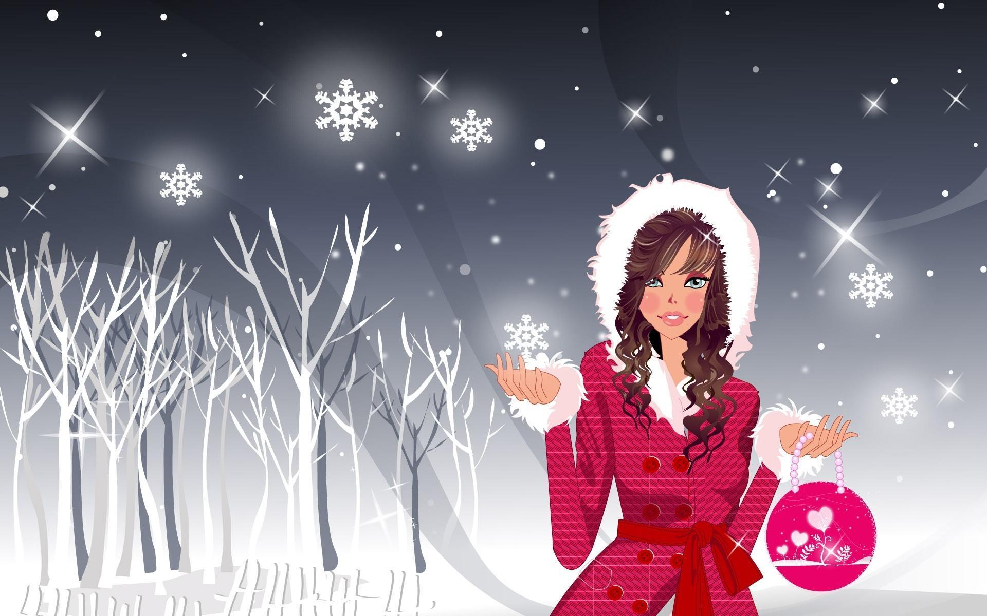 Winter Girl Wallpapers - Top Free Winter Girl Backgrounds - WallpaperAccess