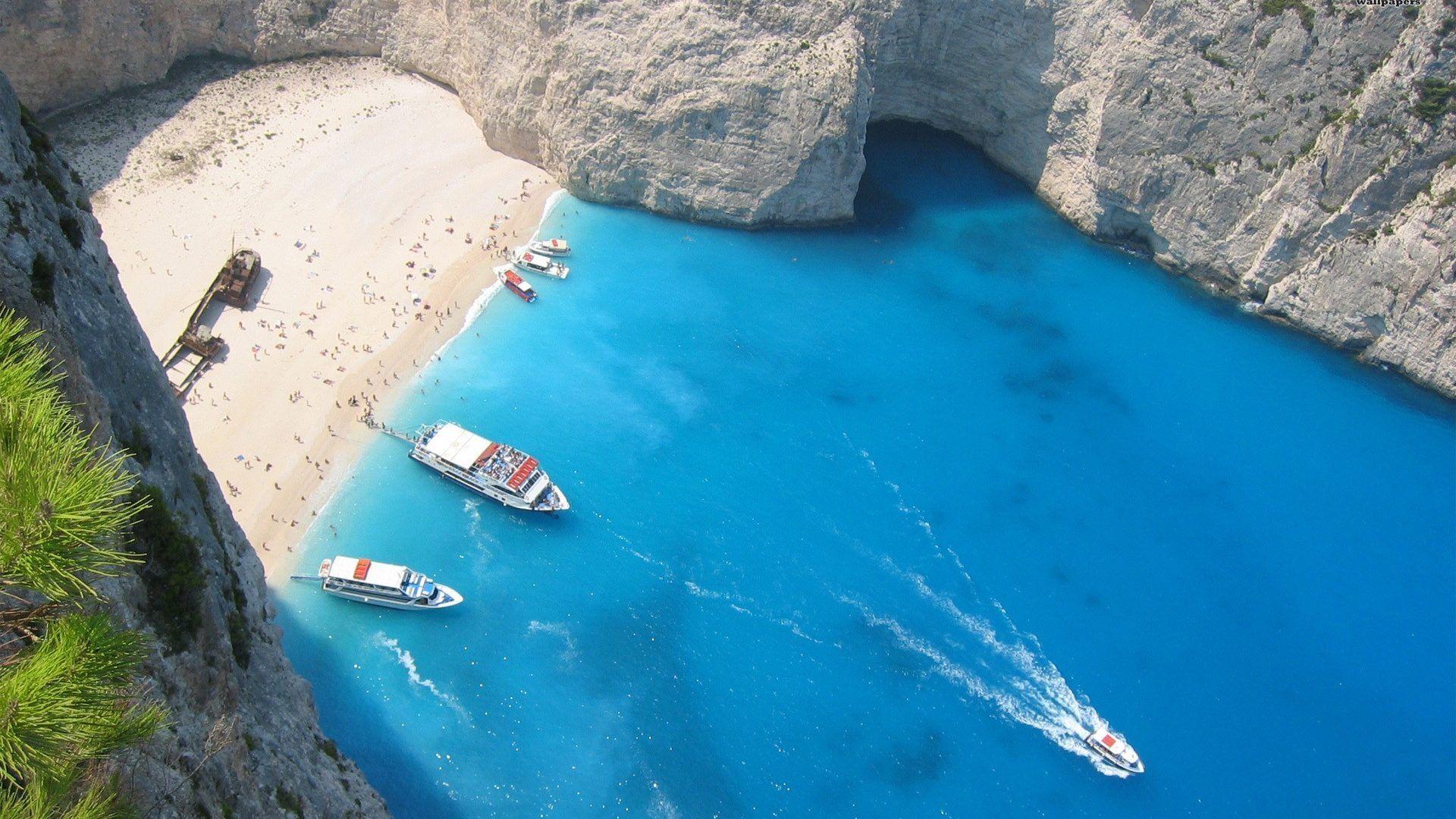 Greece Beach Wallpapers - Top Free Greece Beach Backgrounds ...