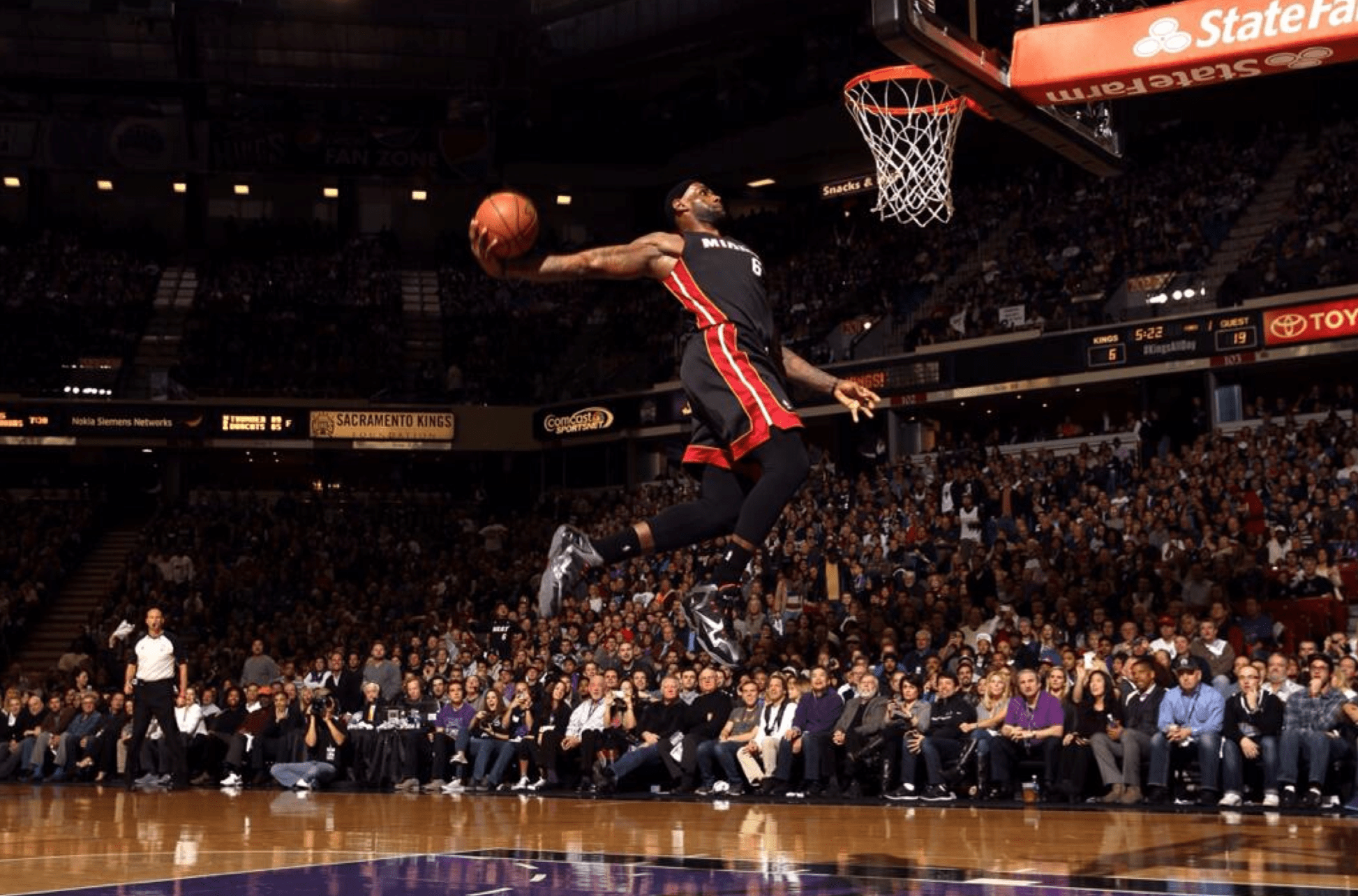 Lebron Dunking Wallpapers - Top Free Lebron Dunking Backgrounds ...