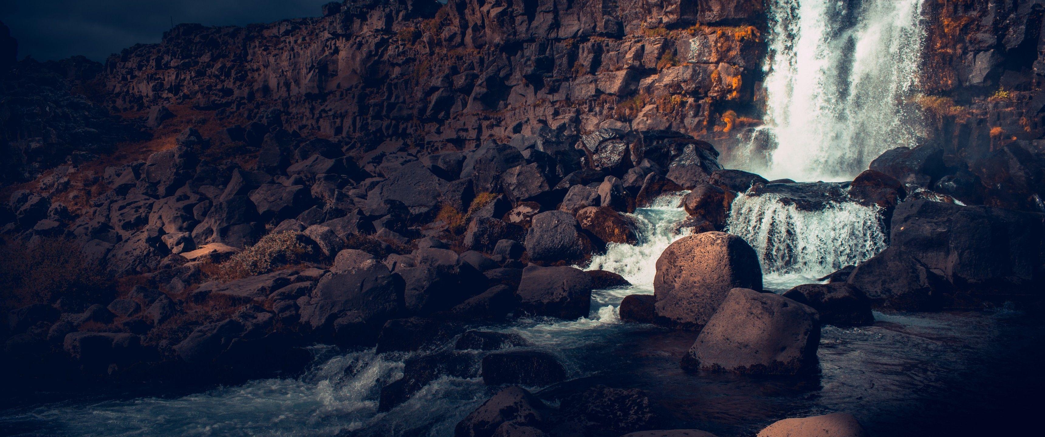 Dark Waterfall Wallpapers - Top Free Dark Waterfall Backgrounds ...