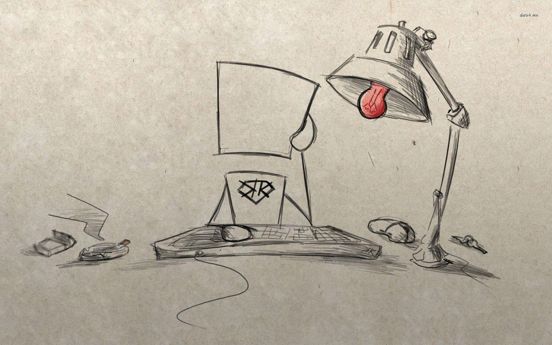 Sketch Wallpapers - Top Free Sketch Backgrounds - WallpaperAccess