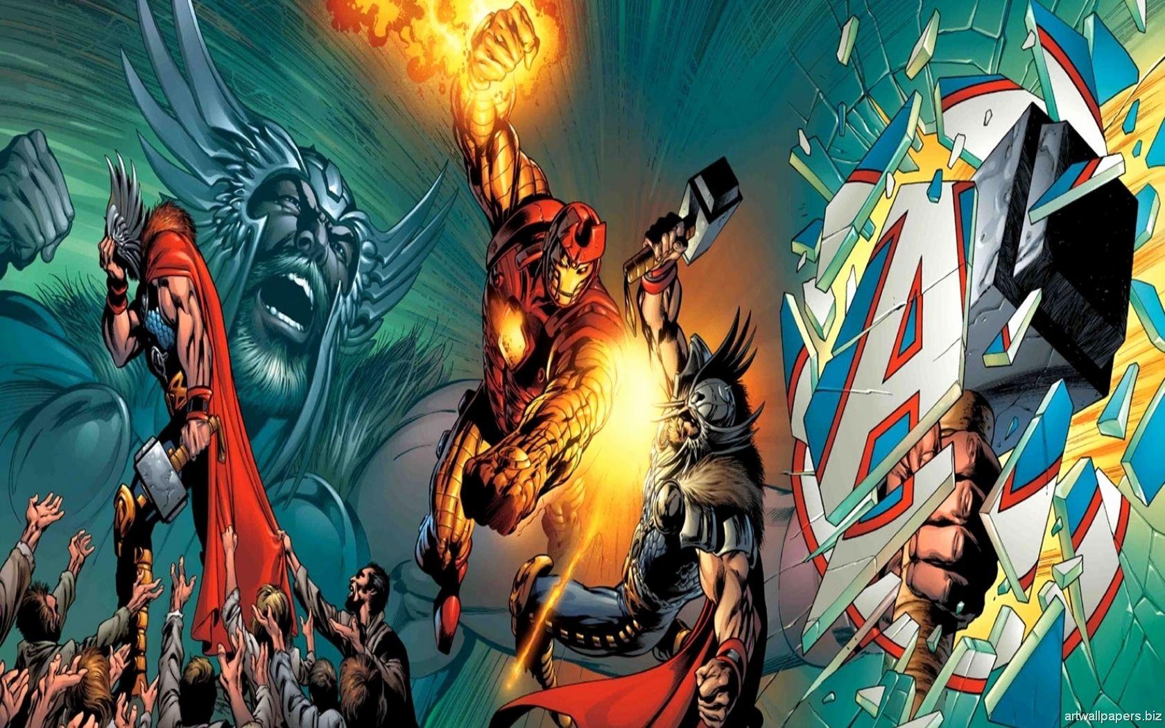 Comic Book Art Wallpapers - Top Free Comic Book Art Backgrounds ...