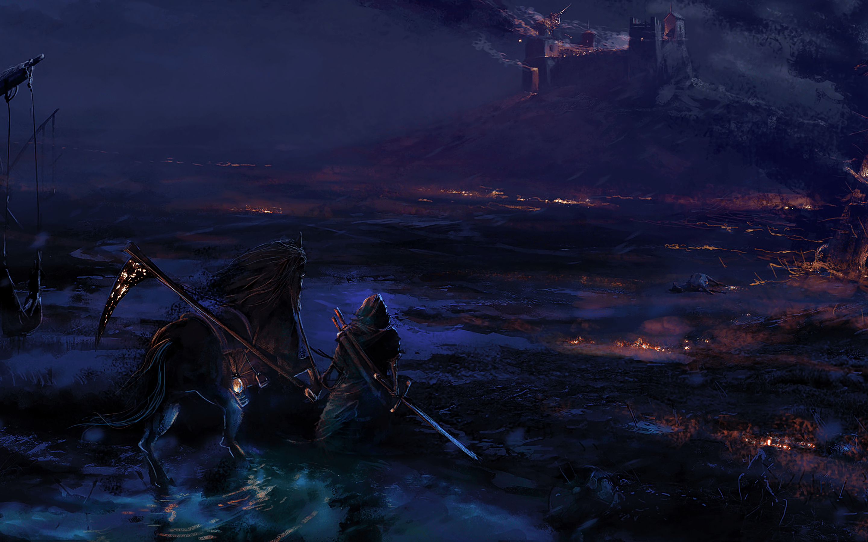 Night Castle Wallpapers - Top Free Night Castle Backgrounds ...