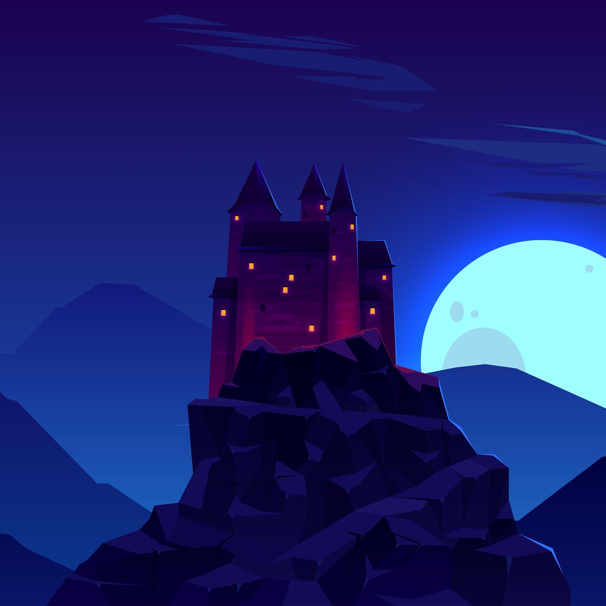 Night Castle Wallpapers - Top Free Night Castle Backgrounds ...