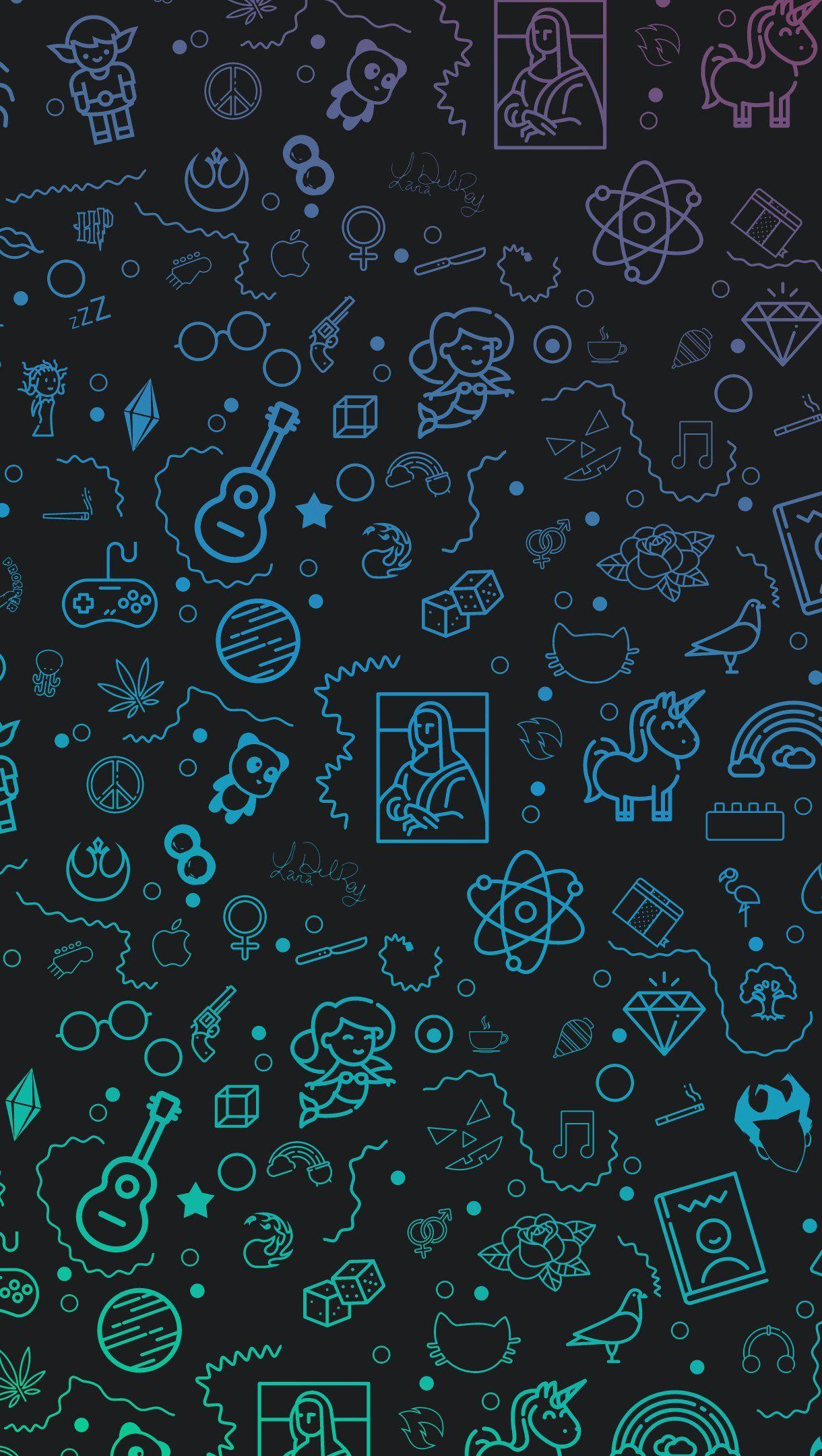 Neon Pattern Wallpapers - Top Free Neon Pattern Backgrounds ...