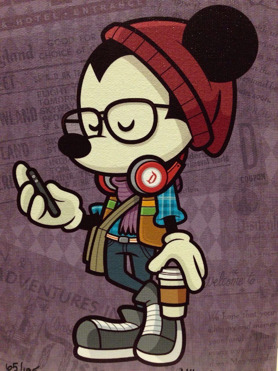 Hipster Mickey and Minnie Wallpapers - Top Free Hipster Mickey and ...