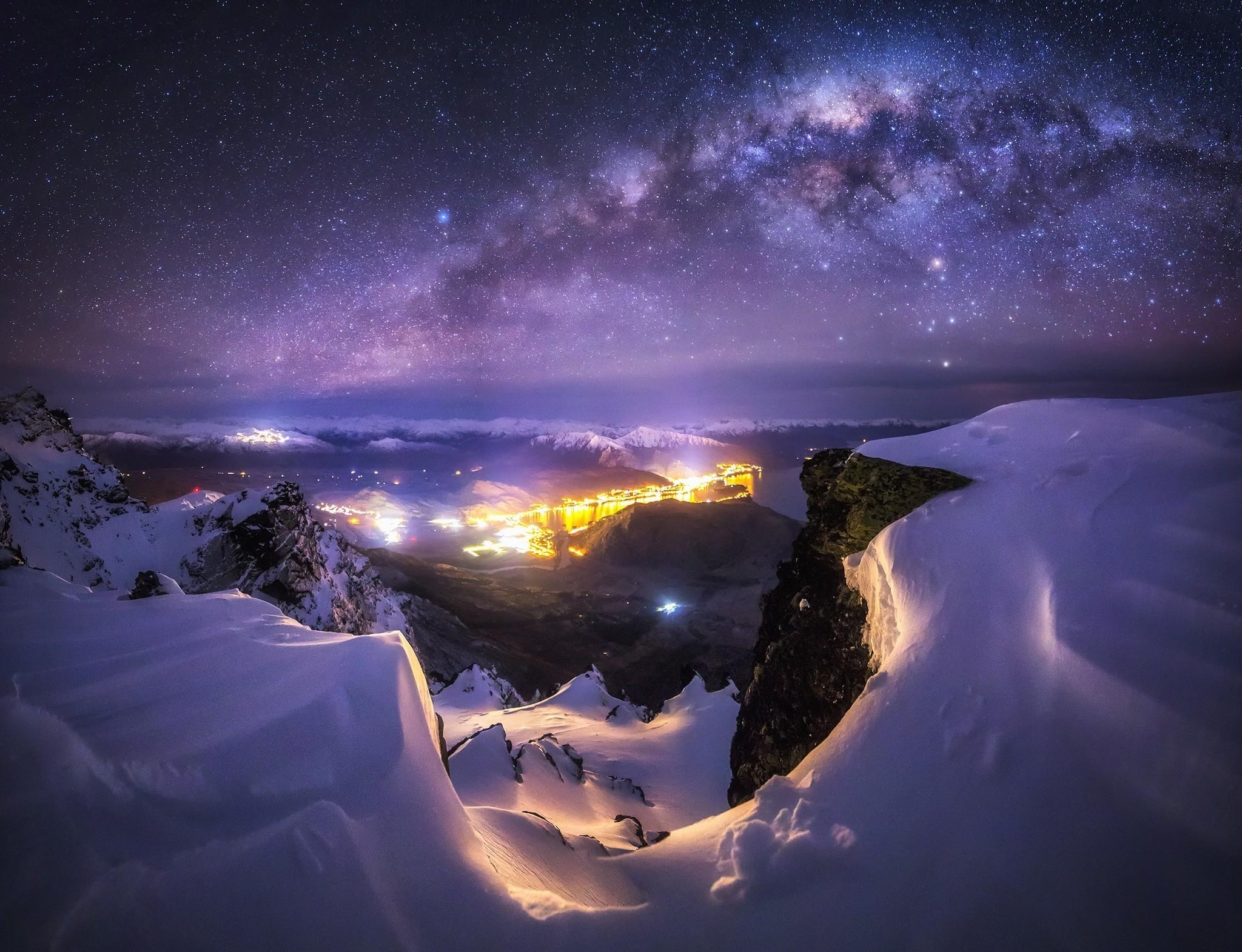 Winter Galaxy Wallpapers - Top Free Winter Galaxy Backgrounds ...
