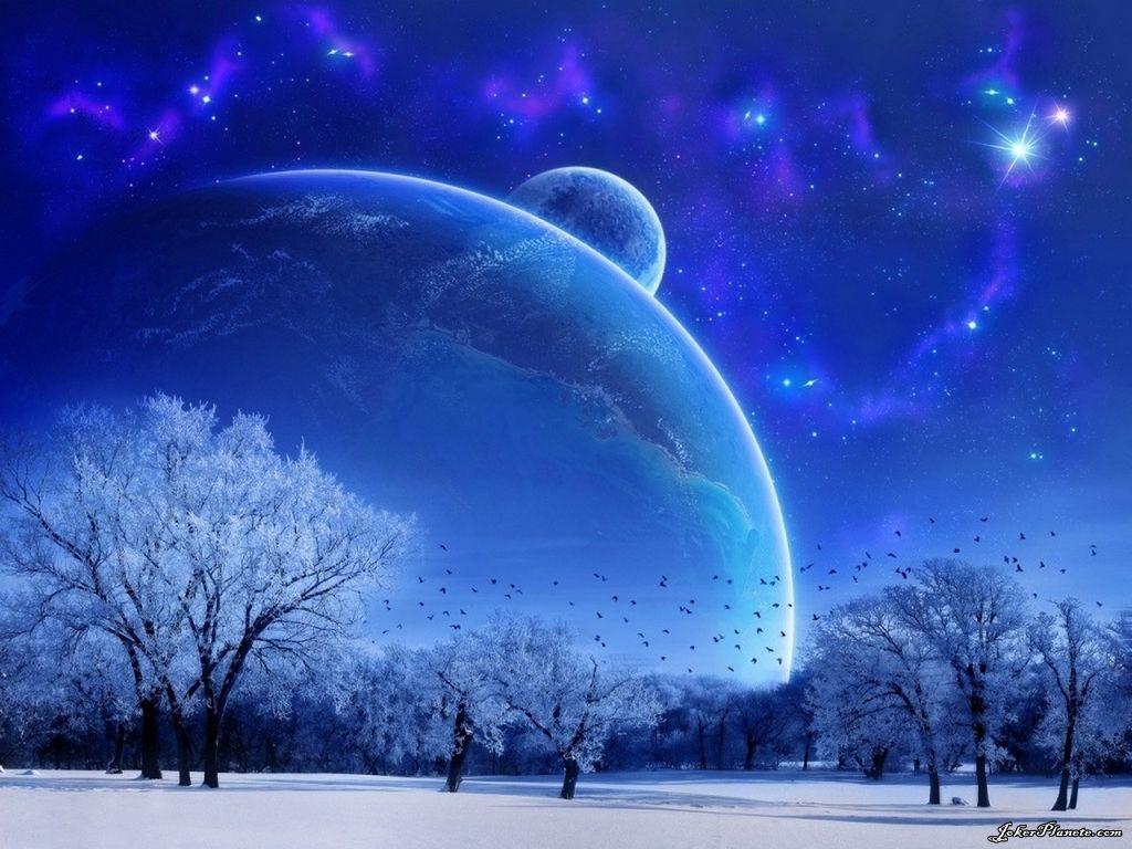Winter Galaxy Wallpapers - Top Free Winter Galaxy Backgrounds ...