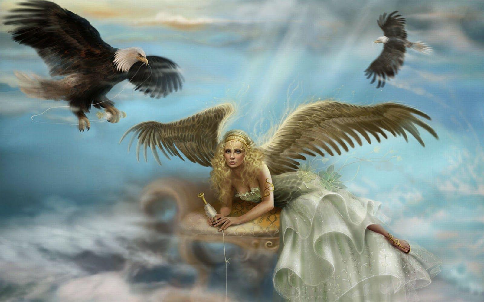 Angel Wallpapers - Top Free Angel Backgrounds - WallpaperAccess