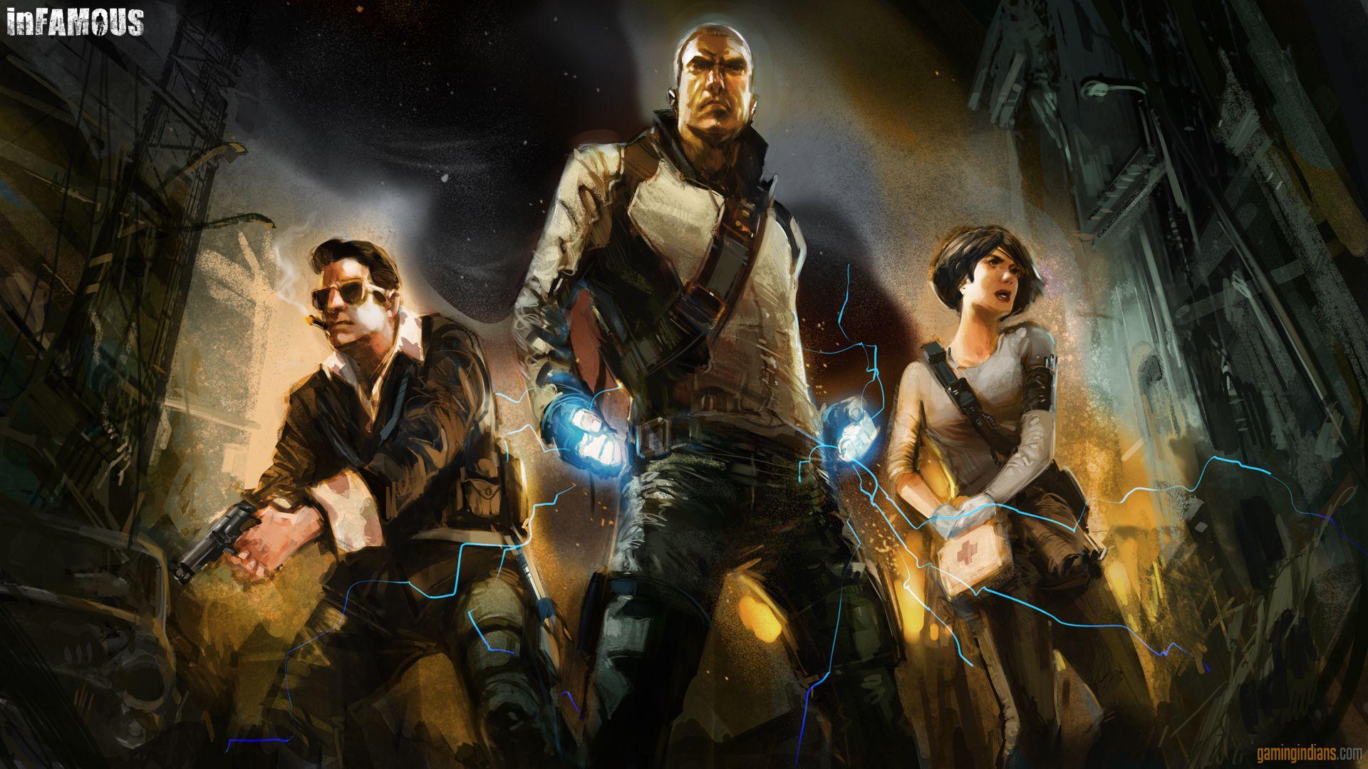 Infamous Ps3 Wallpapers - Top Free Infamous Ps3 Backgrounds ...