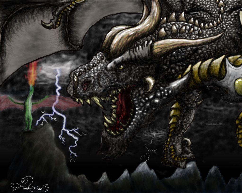 Roaring Dragon Wallpapers - Top Free Roaring Dragon Backgrounds ...