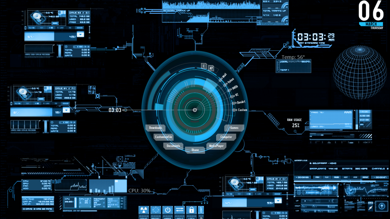 Hologram PC Wallpapers - Top Free Hologram PC Backgrounds - WallpaperAccess