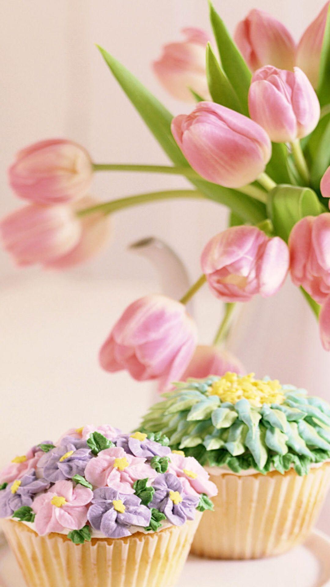 Spring Cupcake Wallpapers - Top Free Spring Cupcake Backgrounds ...