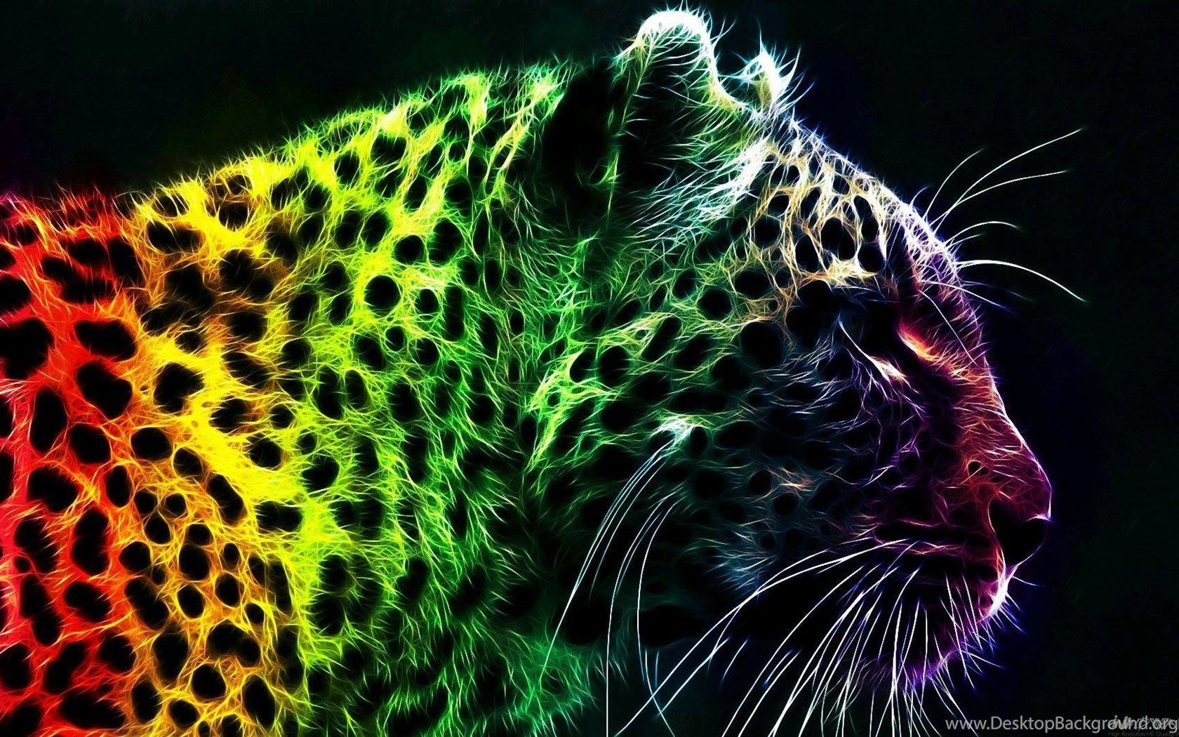 Neon Leopard Wallpapers - Top Free Neon Leopard Backgrounds ...