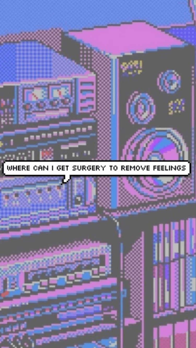 Pixel Vaporwave Aesthetic Wallpapers - Top Free Pixel Vaporwave ...