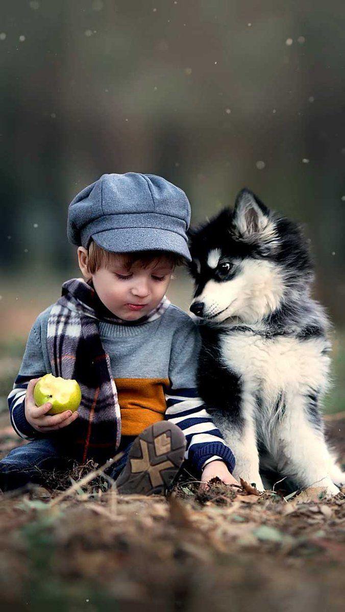 Boy And Dog Wallpapers - Top Free Boy And Dog Backgrounds - WallpaperAccess