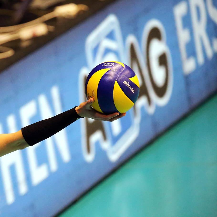 Indoor Volleyball Background