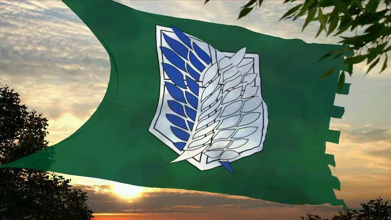 Attack On Titan Flag Wallpapers - Top Free Attack On Titan Flag ...