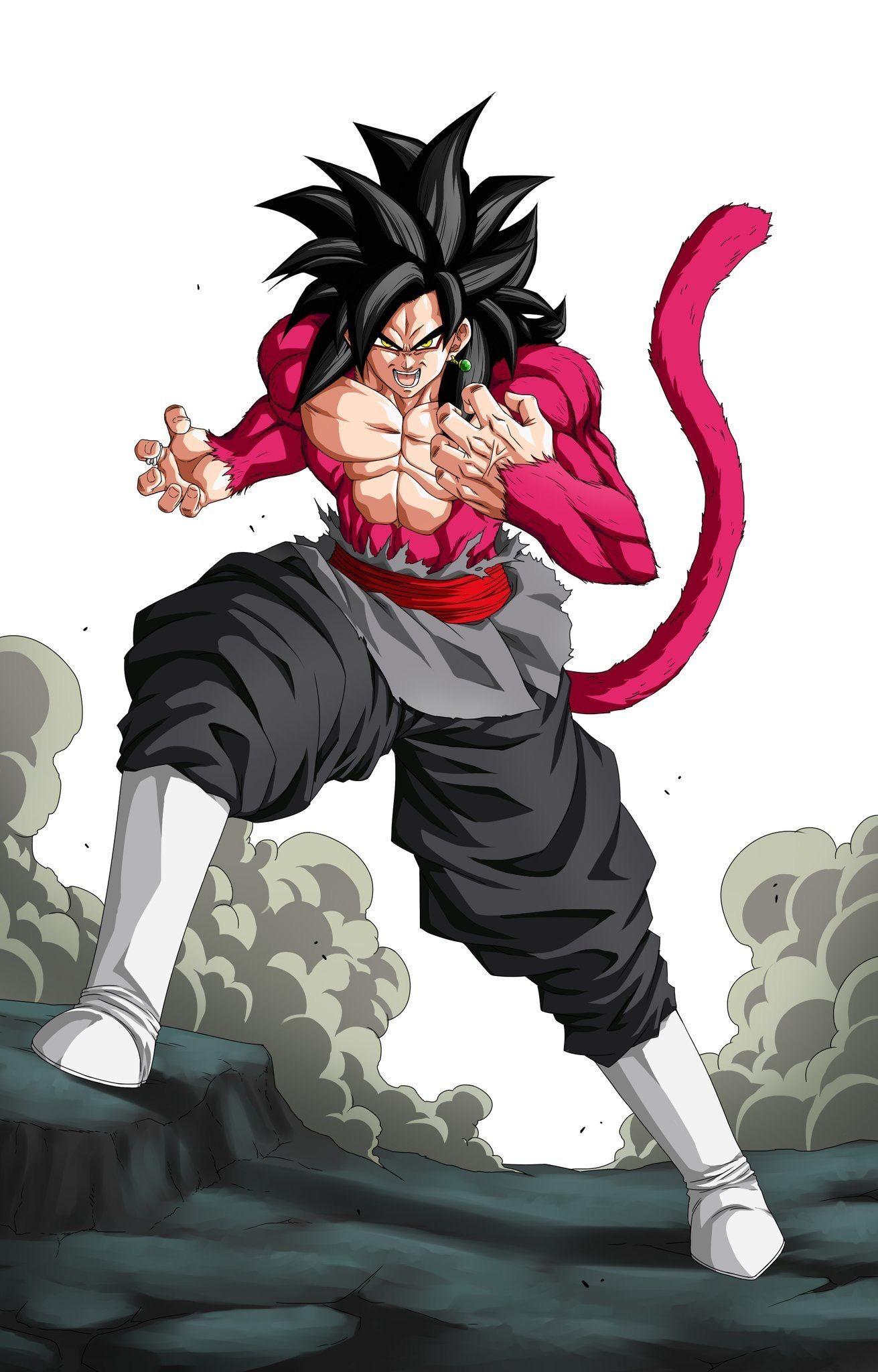 Goku Black SSJ4 Wallpapers - Top Free Goku Black SSJ4 Backgrounds ...