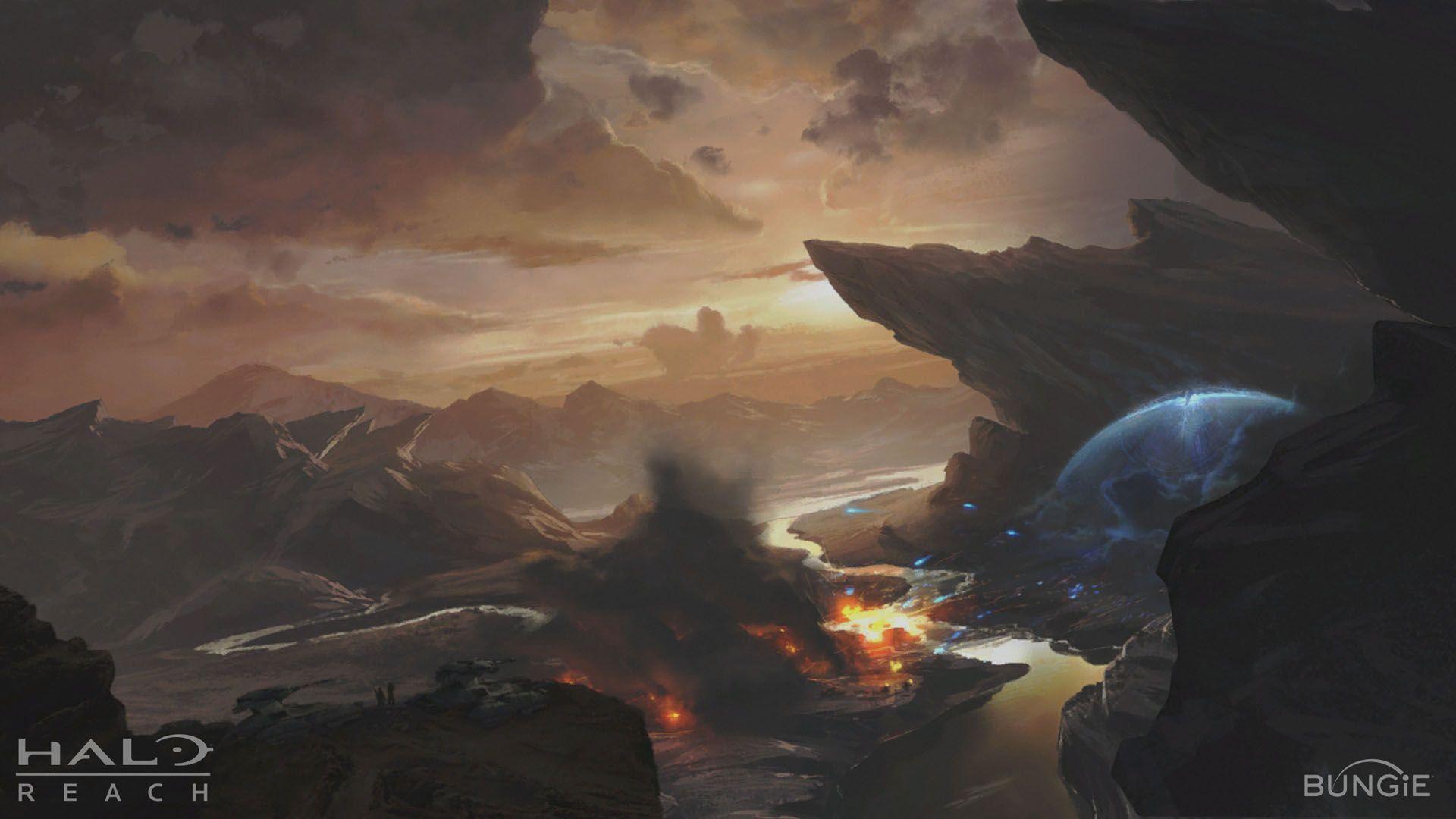 Halo Art Wallpapers - Top Free Halo Art Backgrounds - WallpaperAccess