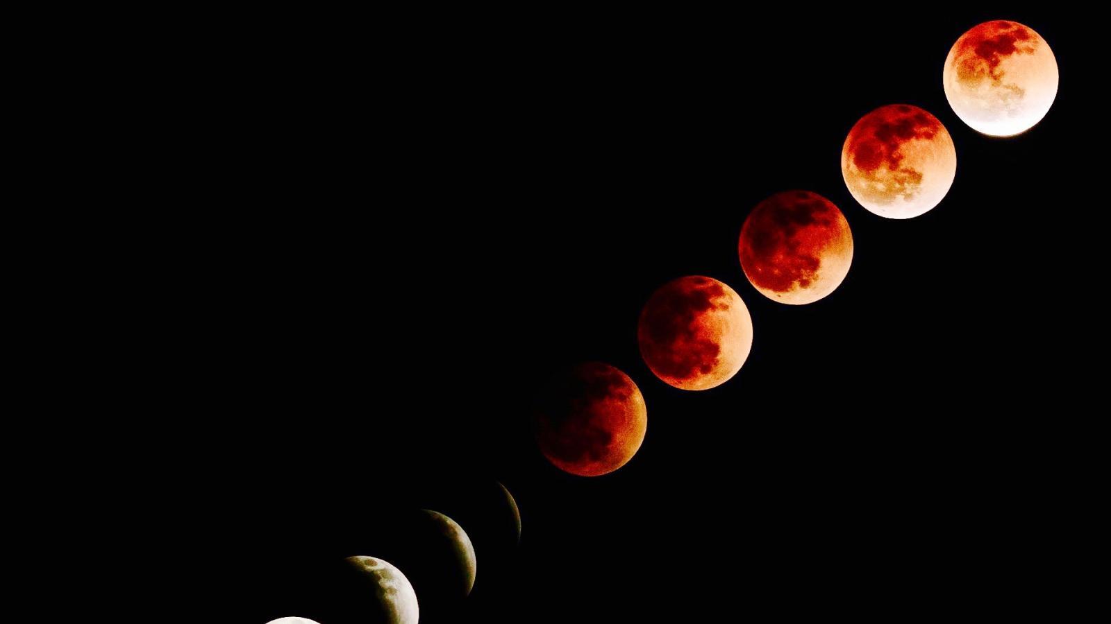 Lunar Eclipse HD Wallpapers - Top Free Lunar Eclipse HD Backgrounds ...