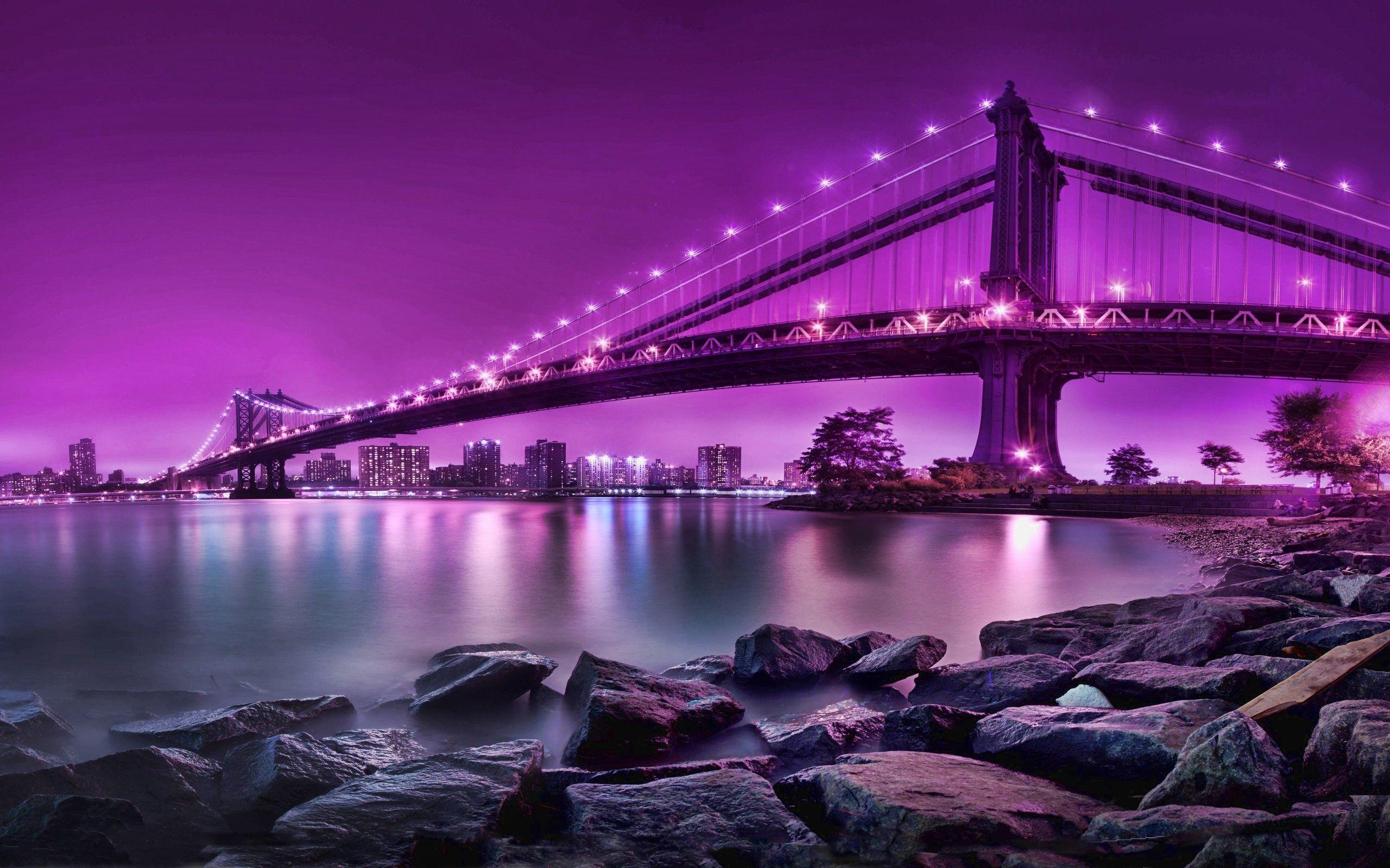 New York Purple Wallpapers - Top Free New York Purple Backgrounds ...